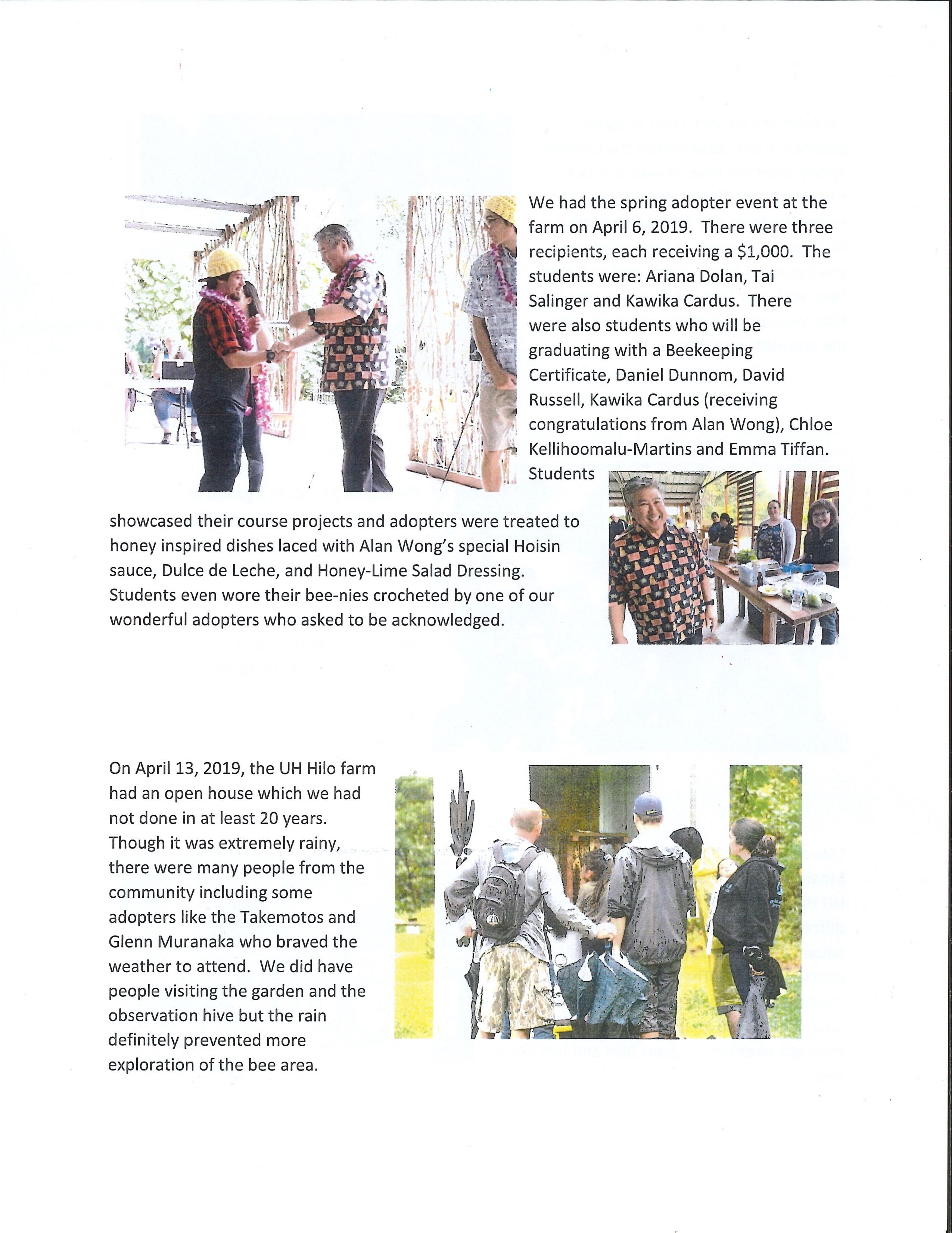 What a Season! Adopt-A-Beehive with Alan Wong Completes its 8th Year ... What a Season! Adopt-A-Beehive with Alan Wong Completes its 8th Year ...